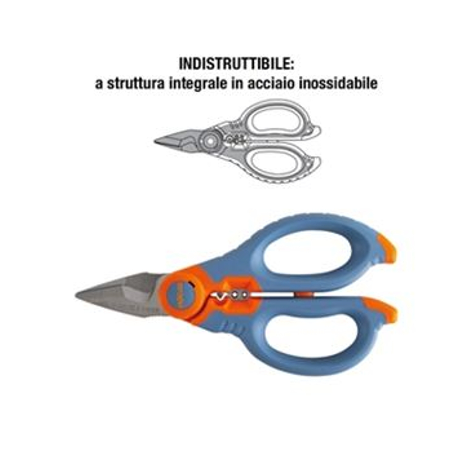 Forbice per Elettricisti ABC B 2183/8 - Pratiko Store